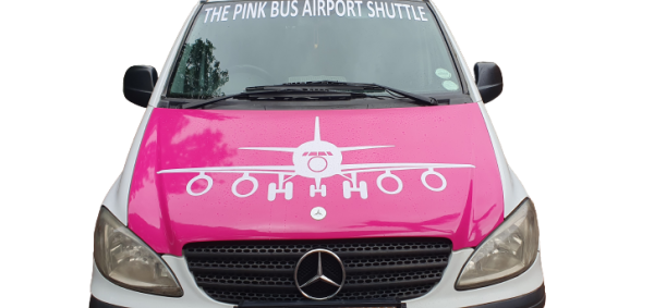 Pink Bus Gallery - The Pink Bus Airport Shuttle between Pretoria, OR ...